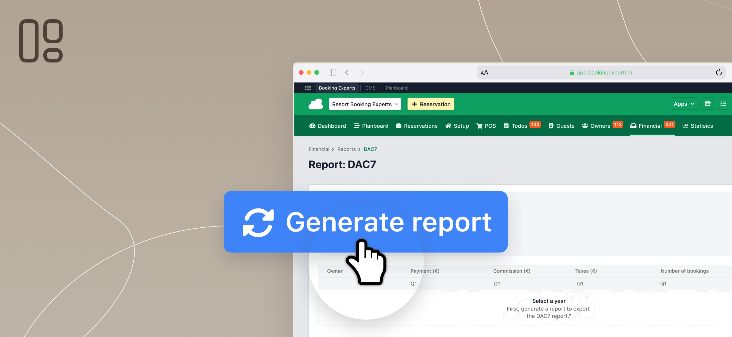 Assistance regarding EU directive: DAC7 report for Booking Experts ...